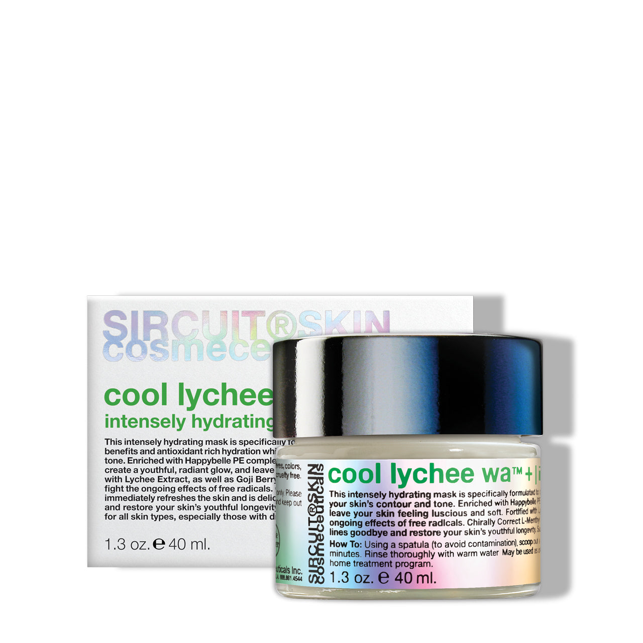 COOL LYCHEE WA+ | Intensely Hydrating Mask | SircuitSkin Cosmeceuticals ...